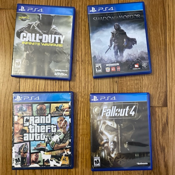 Sony | Video Games & Consoles | Ps4 Game Lot 4 Games All Games Shown In ...